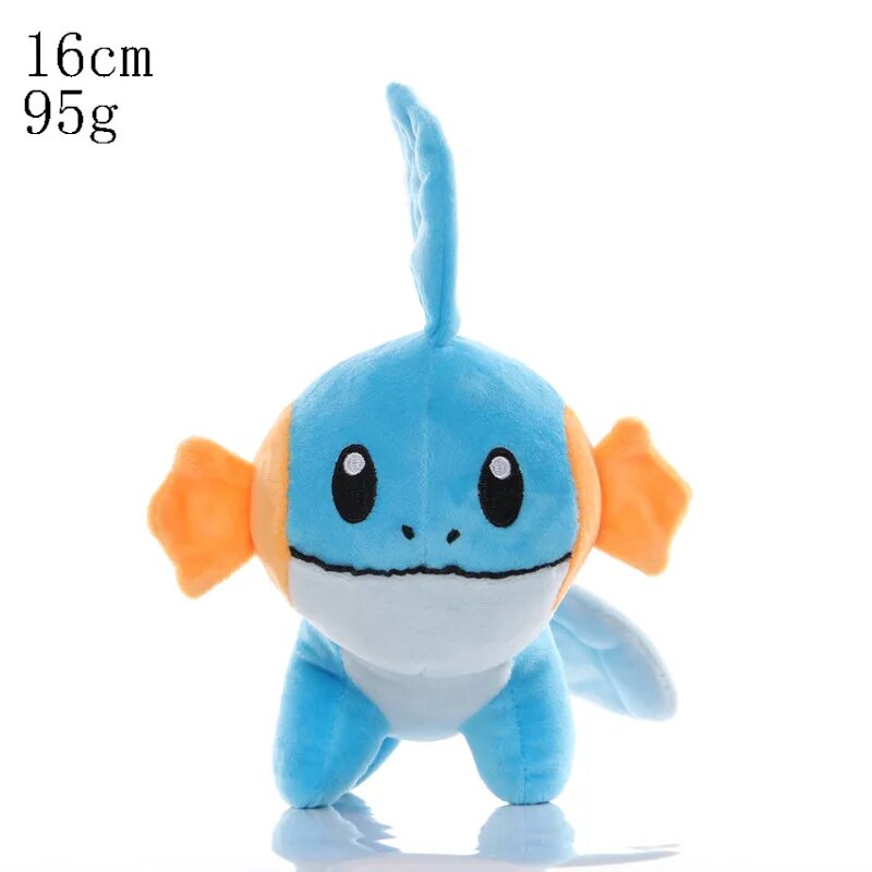 TAKARA TOMY Покемон плюшевые игрушки 15-26 см Голубой, Mudkip