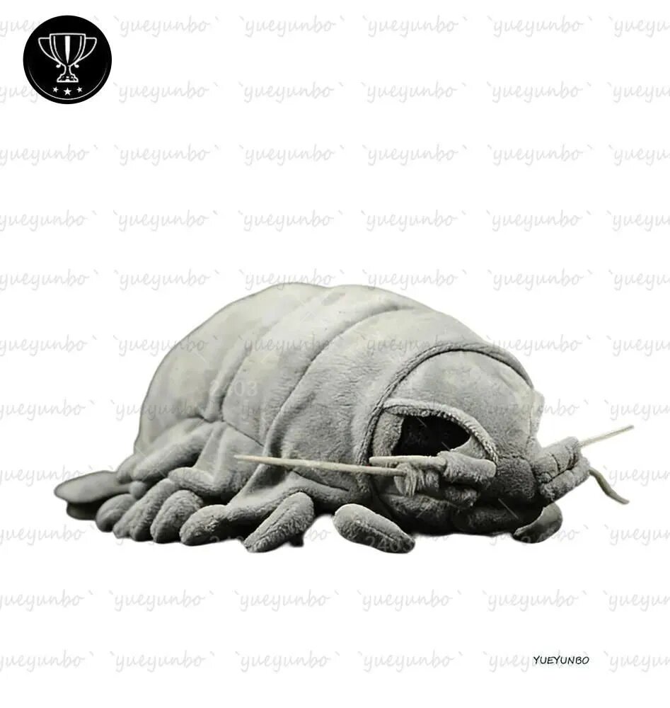 GM Реалистичная мягкая игрушка изопод Isopod 30cm
