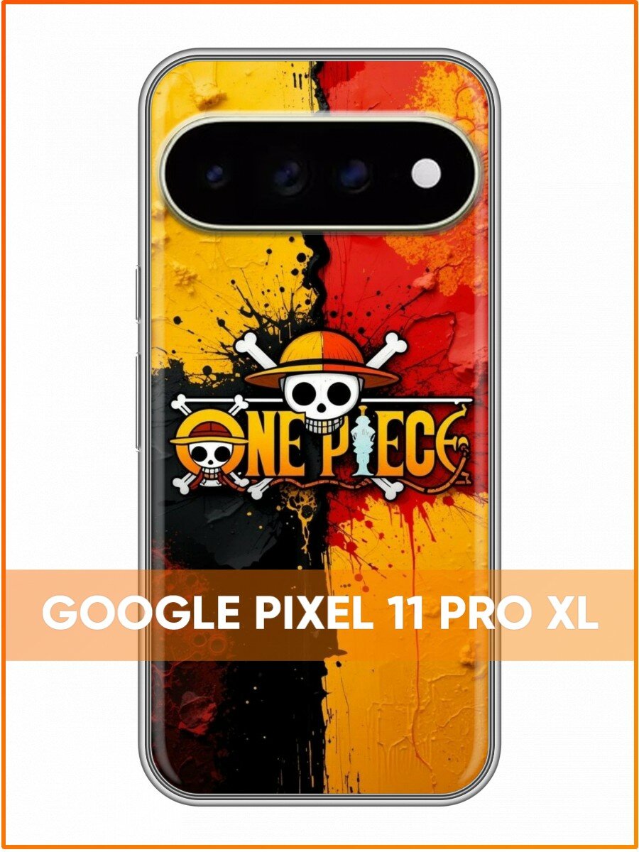 Чехол для Google Pixel 11 Pro XL с принтом Аниме One Piece (Гугл Пиксель 11 про XL)