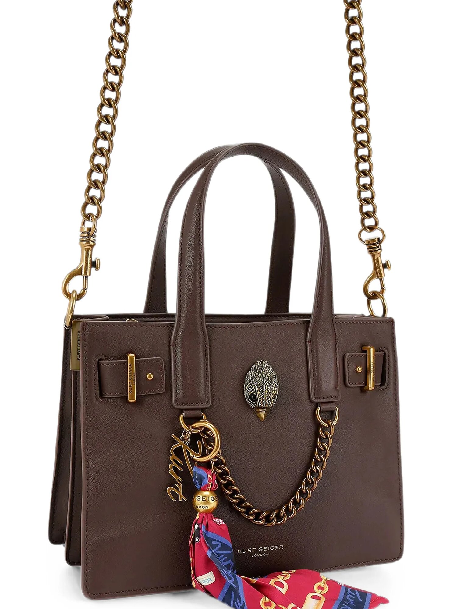 Сумка KURT GEIGER Sloane, brown — фото 1