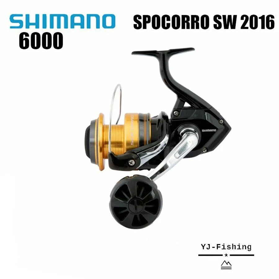 SHIMANO 2016 SOCORRO SW 6000 Спиннинговое катушка Подходит для Морская и пресной, Малайзия