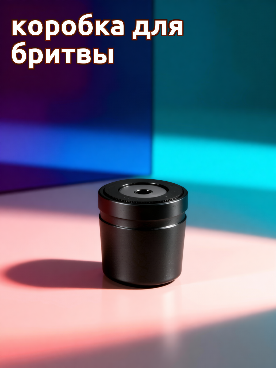 Держатель Для Бритвы Из Алюминиевого Сплава Прочный И Стильный Органайзер Для Бритвенных Приборов 3.5x3.5x3.2cm