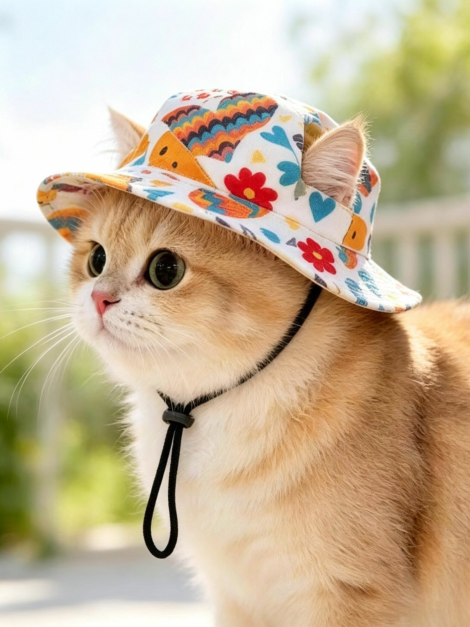 Шапочка для кота и собак, Прикройте солнце, S размер, защита головы кошки