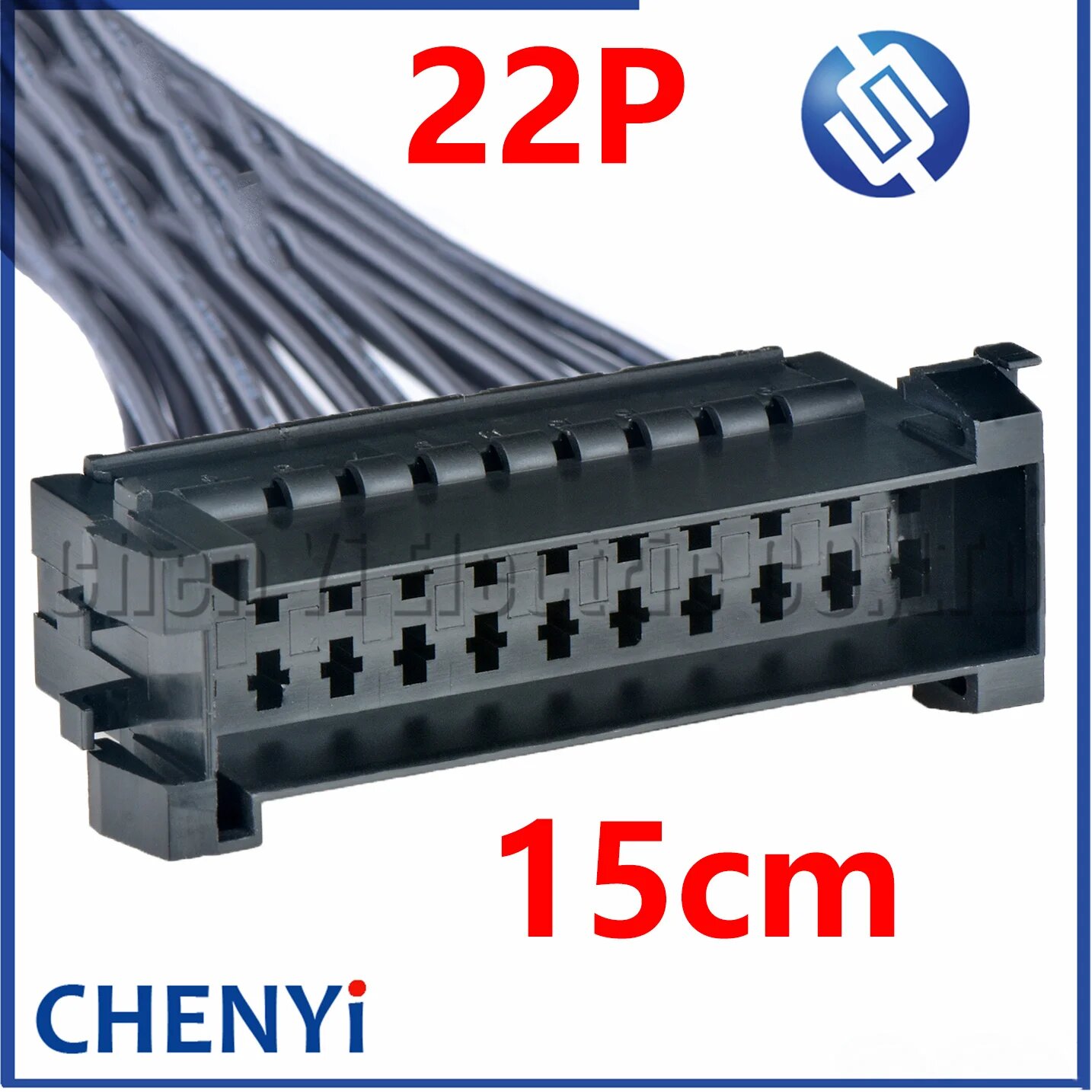 Автомобильный разъем Yuyi 22-контактный 1-929504-7 929505-7 929504-7 1-929505-7 male with wire