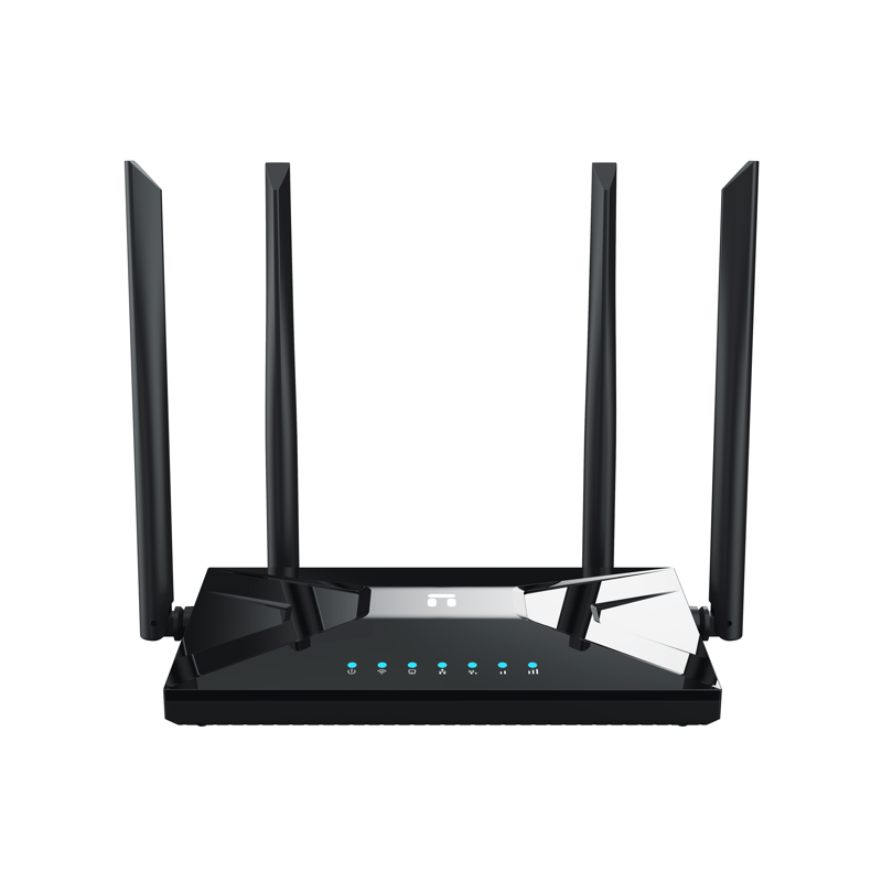 Wi-Fi роутер Netis N300 10, 2 порта LAN, беспроводное подключение, чёрный MW5360