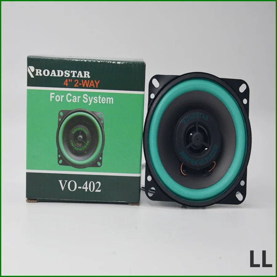Автомобильные динамики ROADSTAR VO402, 4 дюйма, черный