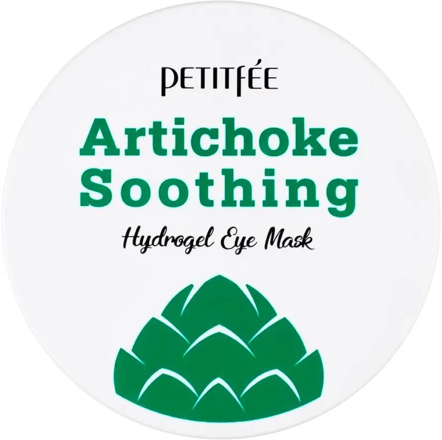 PETITFEE Гидрогелевые патчи для глаз от отеков и морщин Artichoke Soothing Hydrogel Eye Mask, 60 шт
