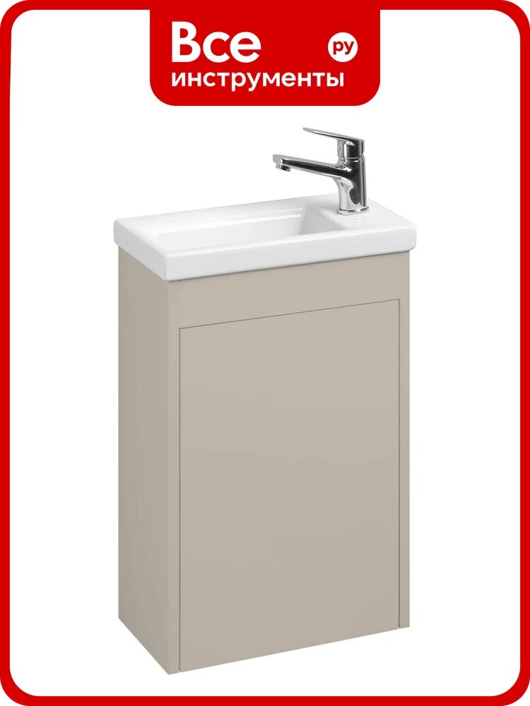 Тумба Тори 40 капучино, Раковина Миранда 40, AQUATON 1A286901TO4A0