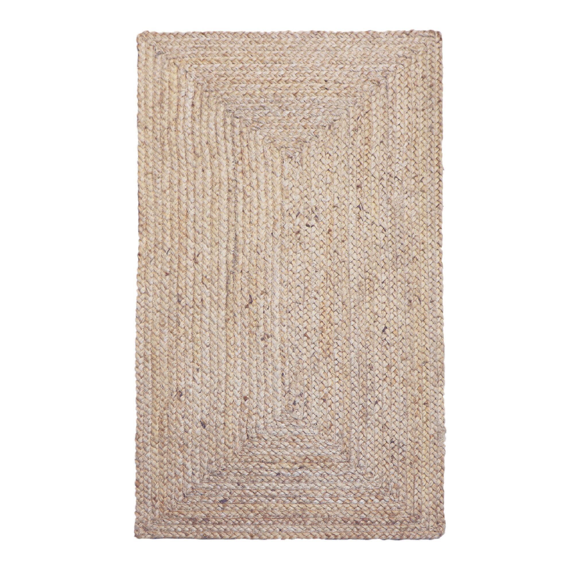 Ковер KREAFORTA Nile 60x110 см джут цвет желтый