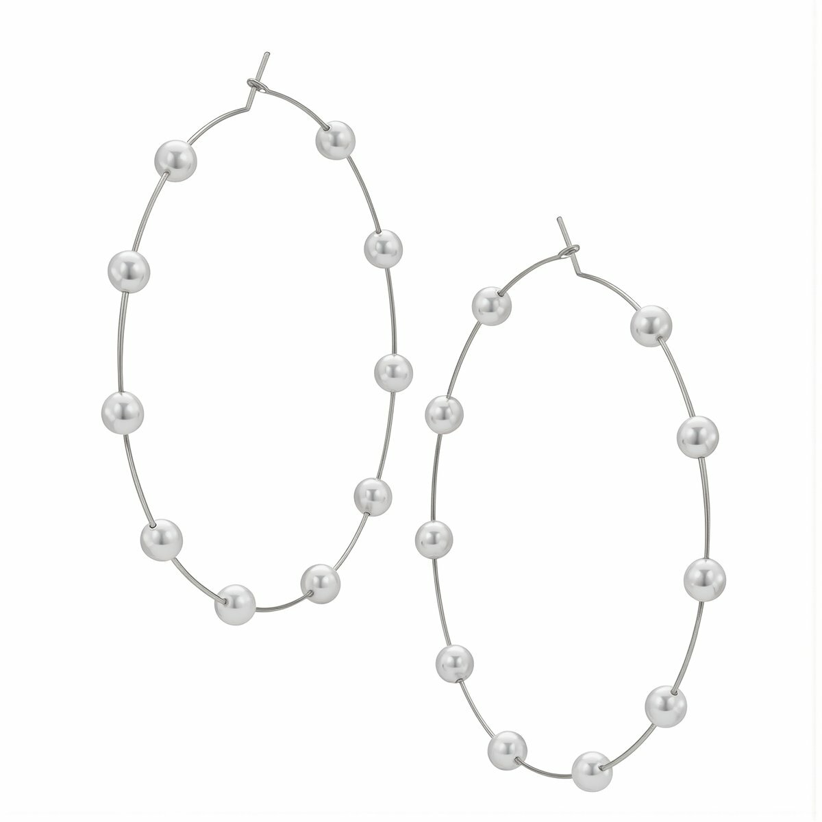 Серьги, металл