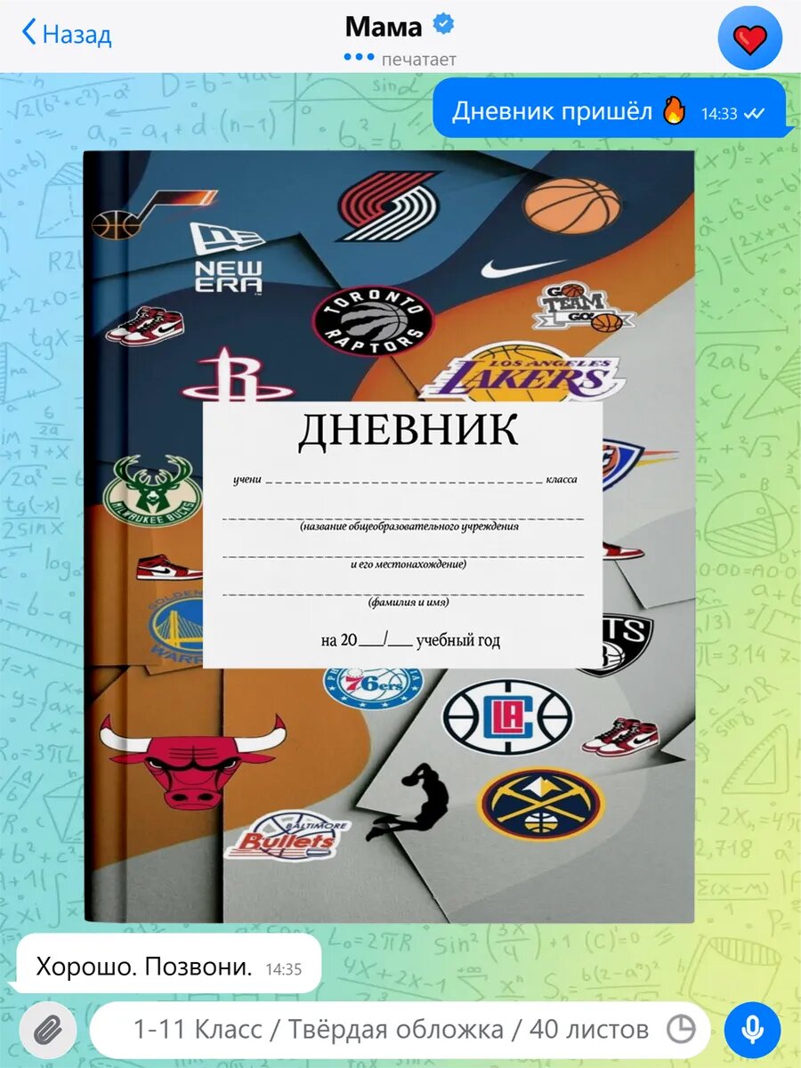 Школьный дневник с принтом y2k pinterest