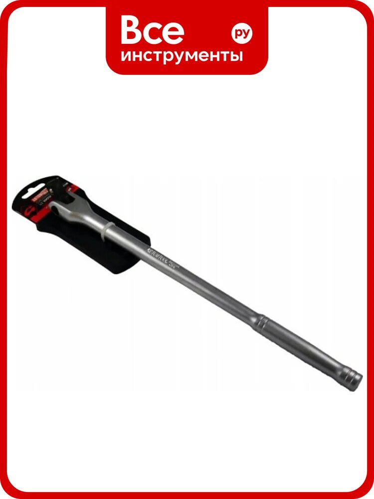 Вороток ABTOMTOOL РROFFI DIN3124, CrV, 1/2, L=450 мм, с шарниром на 180гр 5422450