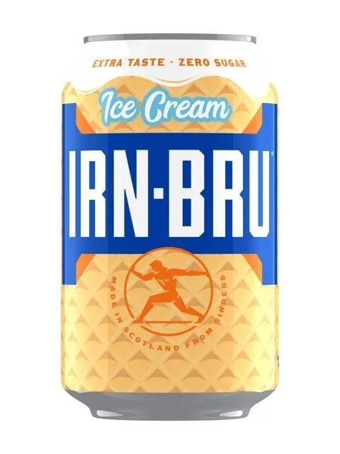 Напиток IRN-BRU ICE CREAM сильногазированный 0.33л англия