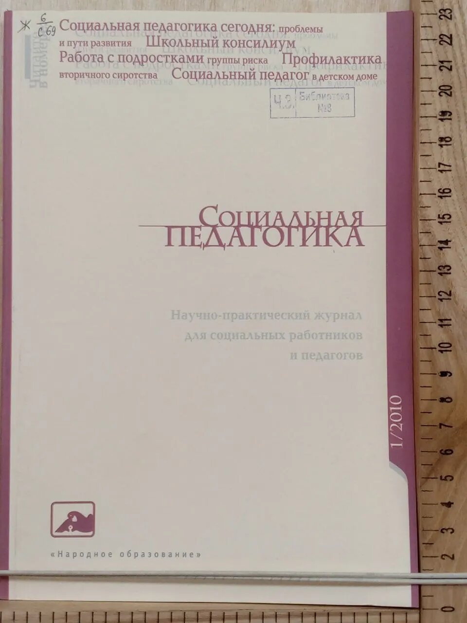 Социальная педагогика, № 1/2010