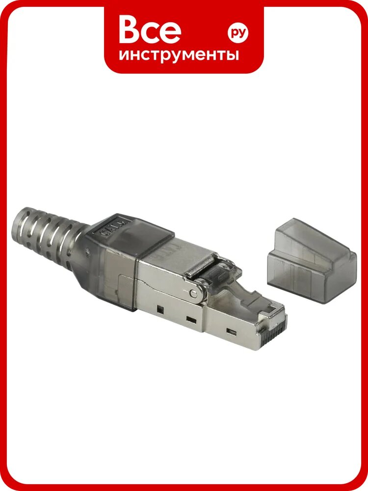 Разъём RJ-45 ITK FTP для кабеля кат.6A полевая заделка CS3-1C6AF-Q