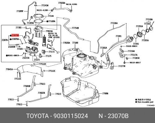 Кольцо Org (TOYOTA 9030115024)