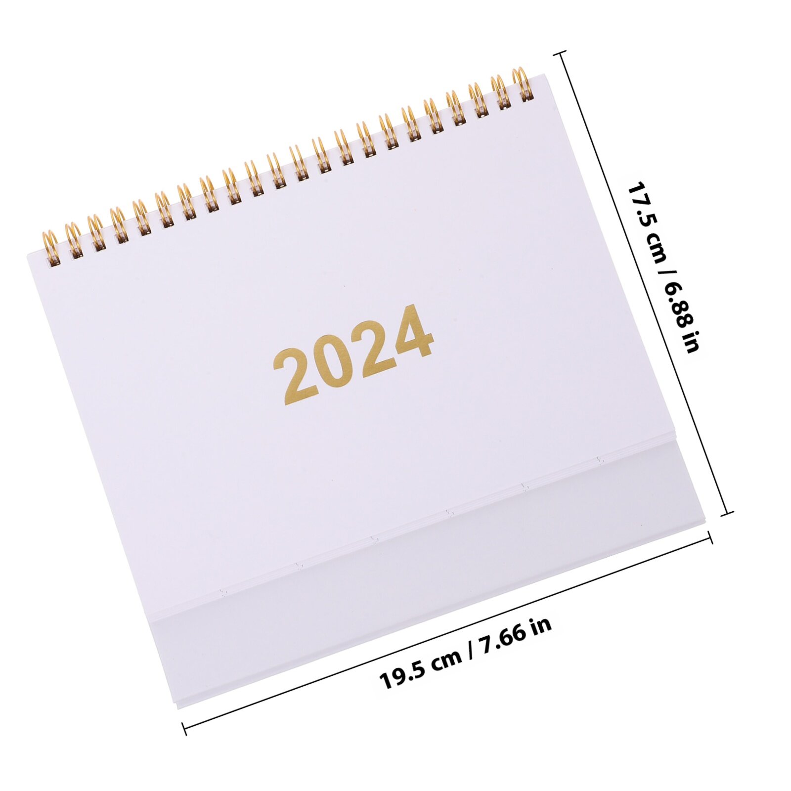 Настольный Календарь 2024 Года Месячный Планировщик С Подставкой Размер 19.50X17.50X7.00Cm