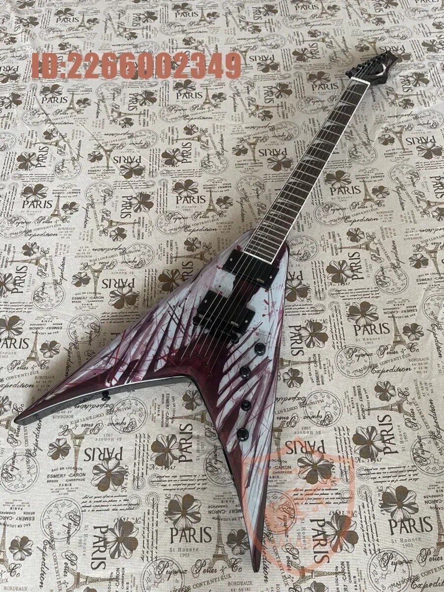 Know Easyx Электрогитара washburn1/Flying V 6 струнная стандартная модель