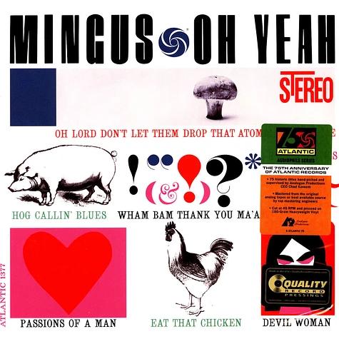 Charles Mingus - Oh Yeah - USA, Analogue Productions, 2LP 45RPM - новая виниловая пластинка