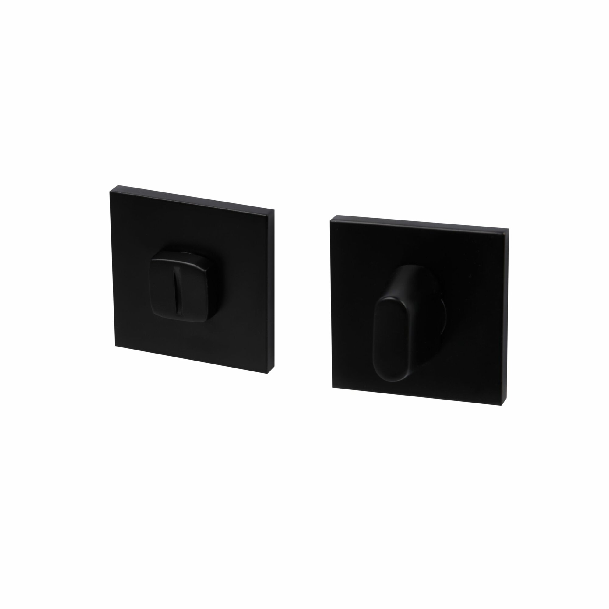 Doorlock Завертка дверная межкомнатная сантехническая алюминиевая TK06/S/WC Slim B, дверная фурнитура для ремонта,