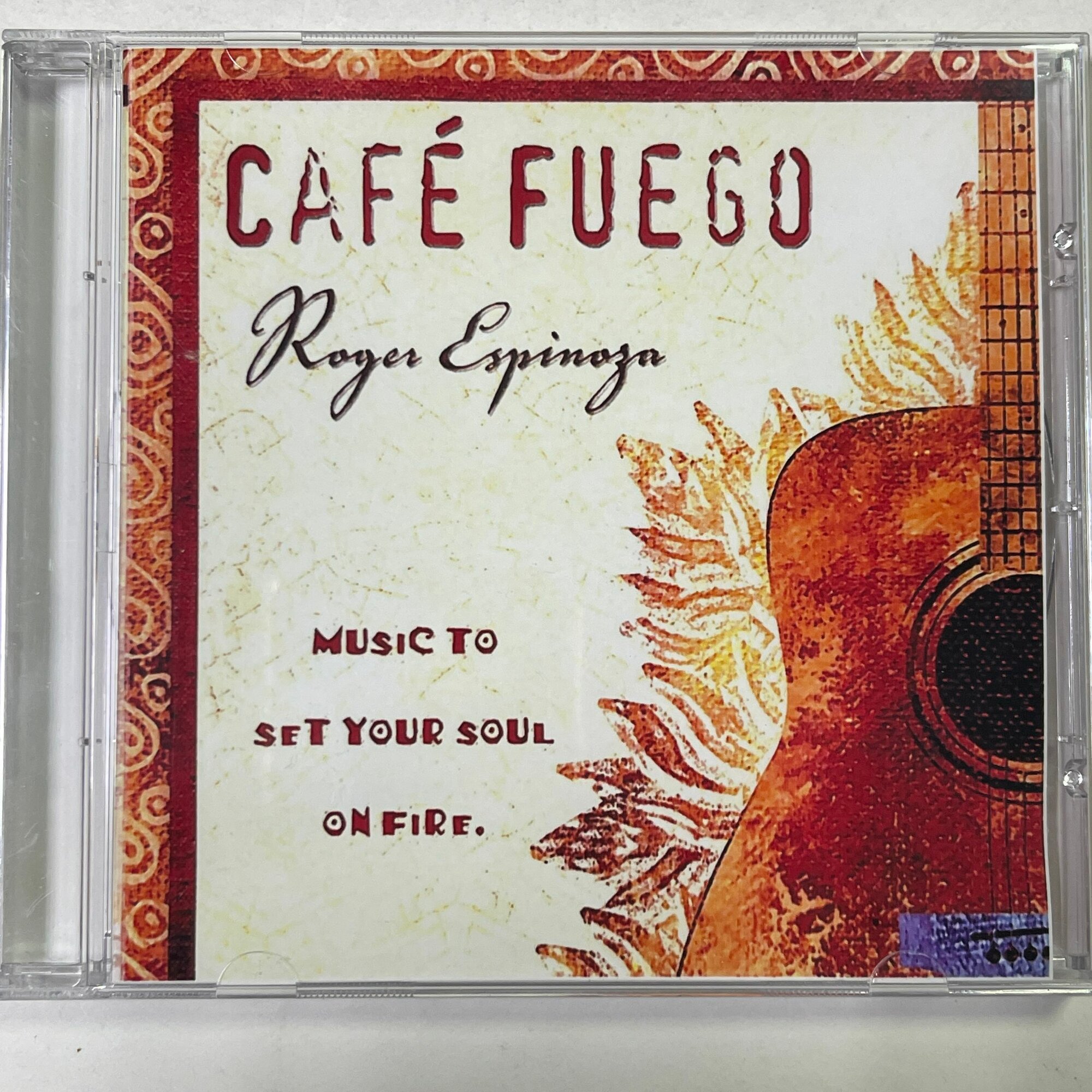 Компакт-диск(CD) Roger Espinoza. Cafe Fuego.