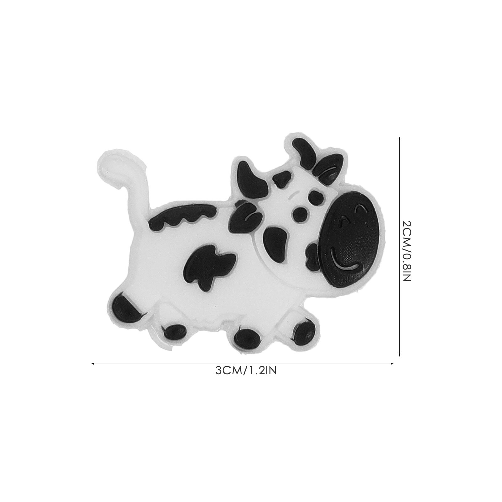6 Шт Дамперы Для Ракеток Силиконовые Гасители Вибрации 3x2Cm