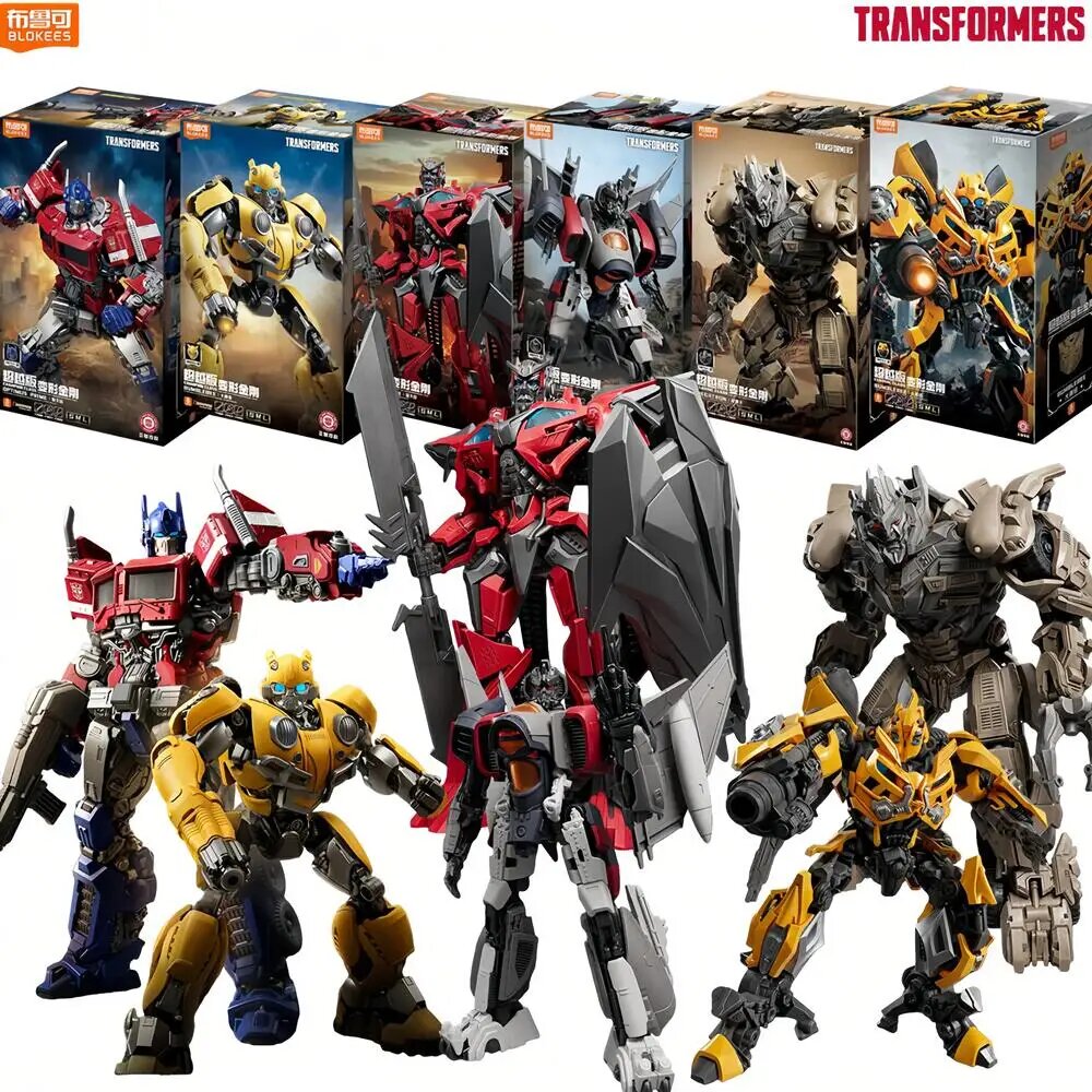 Фигурки BLOKEES Transformers Optimus Prime Sentinel Prime Blitzwing Фиолетовый, Tarn (IDW Comics) — фото 1