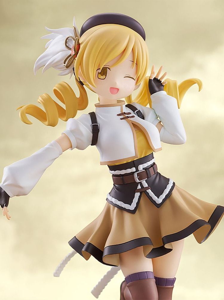 Фигурка из аниме Puella Magi Mad/Tomoe Mami, настольная декорация, коллекционная статуэтка, креативный подарок (20cm)