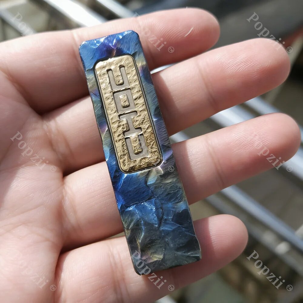 LAUTIE Choc EDC металлический слайдер-геймпад Zr S.S Hand Carving
