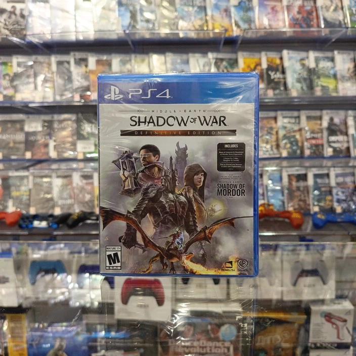 Middle - Earth: Shadow of War - Definitive Edition [PS4, английская версия](SPC)