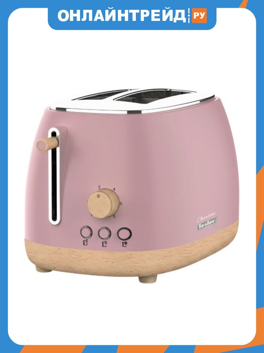 Тостер Tesler TT-220 DUSTY ROSE