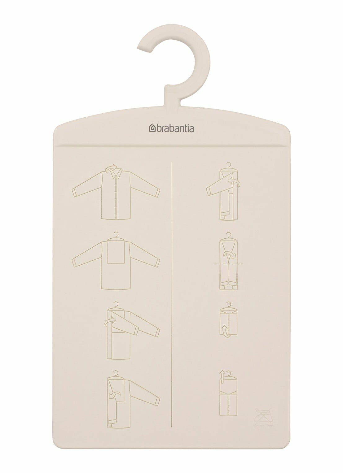 Доска для складывания одежды Brabantia, размер 38.2х21.3х0.5 см, цвет бежевый - 249068