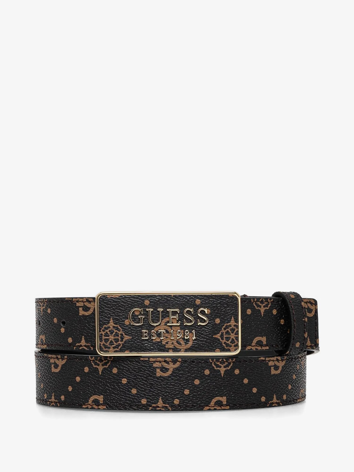 Ремень GUESS для девочек, коричневый