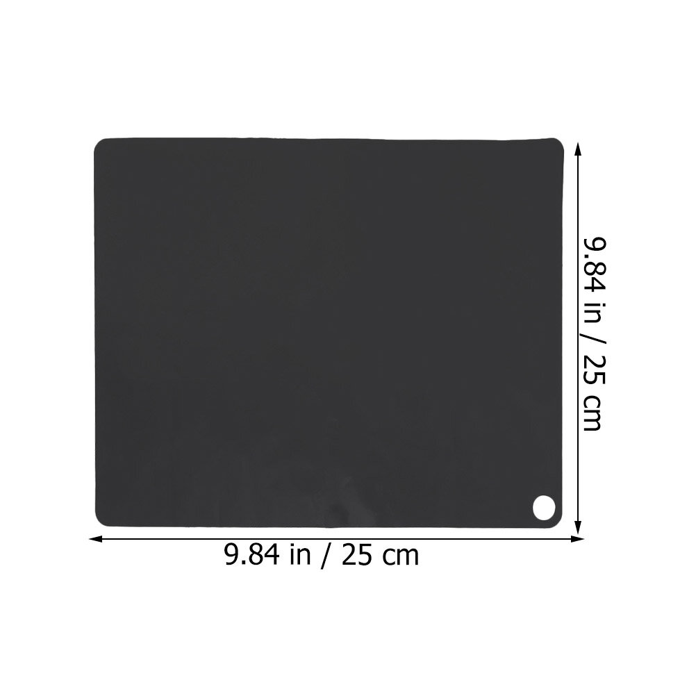 Коври Для Индукционной Плиты Из Силикона 2Pcs Защитные Маты От Царапин 25X25X0.3Cm