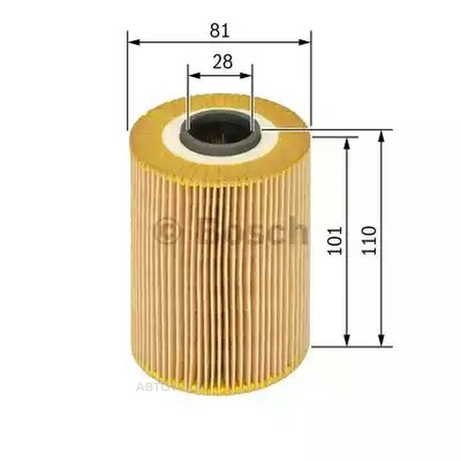 Фильтр масляный BOSCH 1457429638 BMW E36/E34/Z3 2.0i-3.2i & 24V 89>