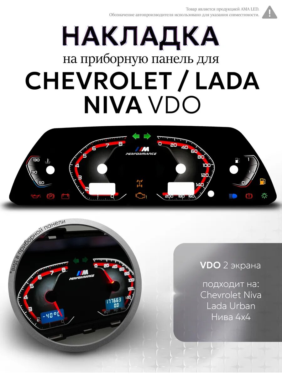 Тюнинг Накладка на щиток приборов Chevrolet Niva, Lada Urban