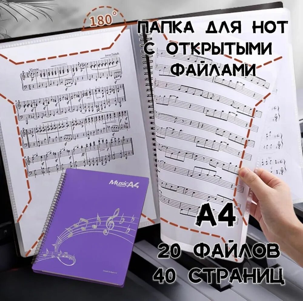 Папка с файлами A4, 1 шт.