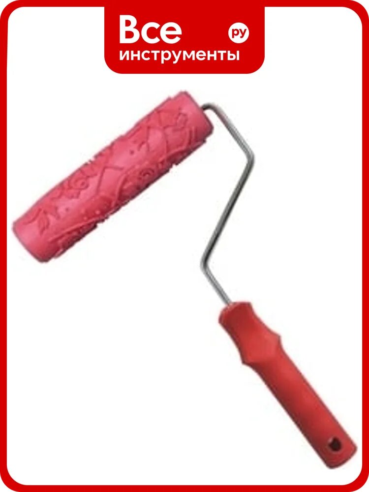 Декоративный жесткий резиновый валик STMDECOR розы EG072T