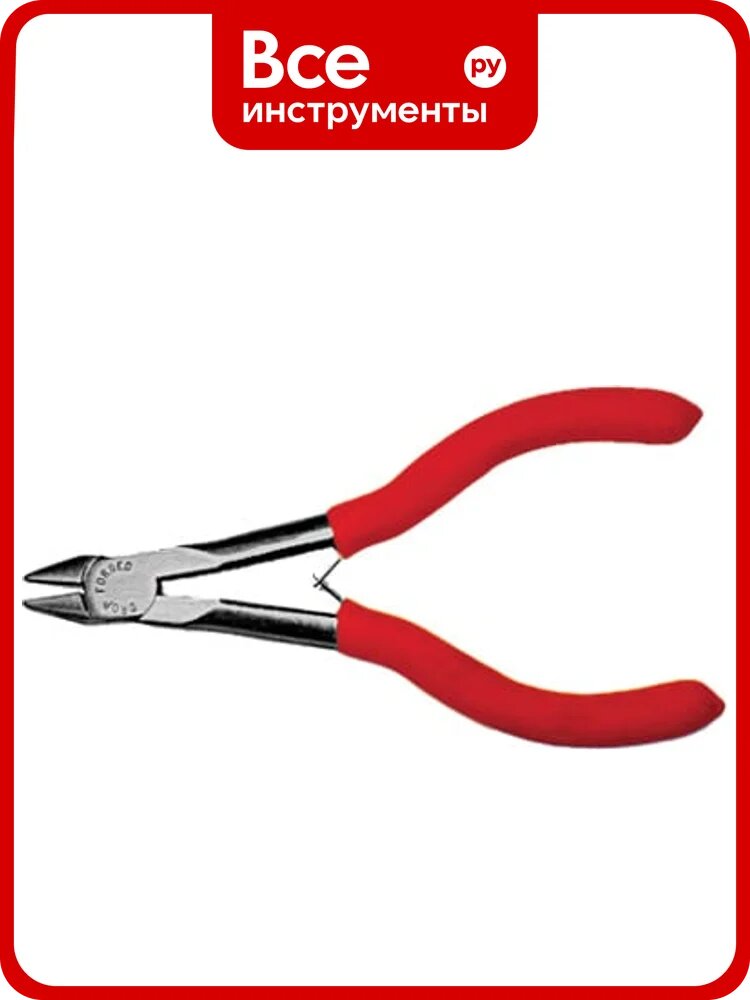 Мини бокорезы удлиненная красная ручка FIT IT Профи 51420