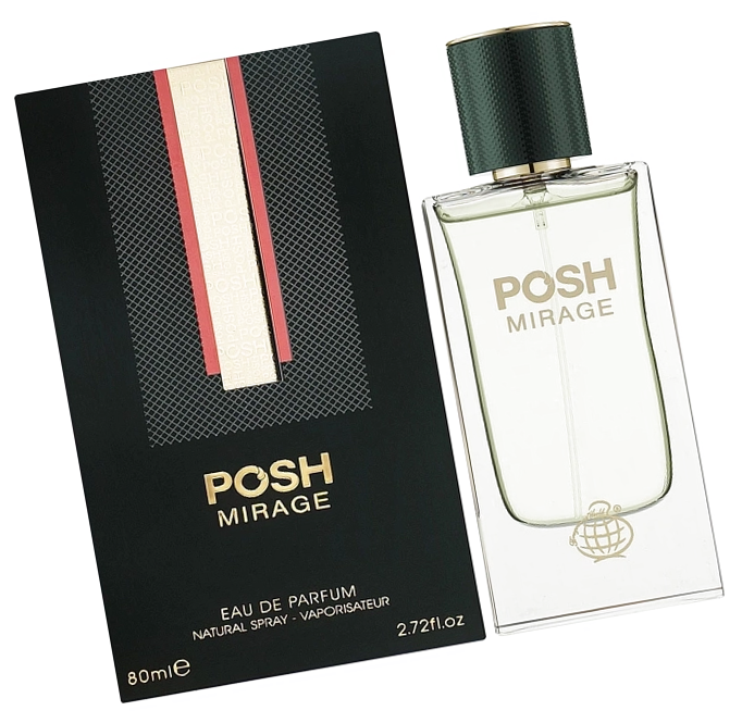 Fragrance World Posh Mirage 80 мл унисекс парфюмерная вода / Фрагранс Ворлд Пош Мираж