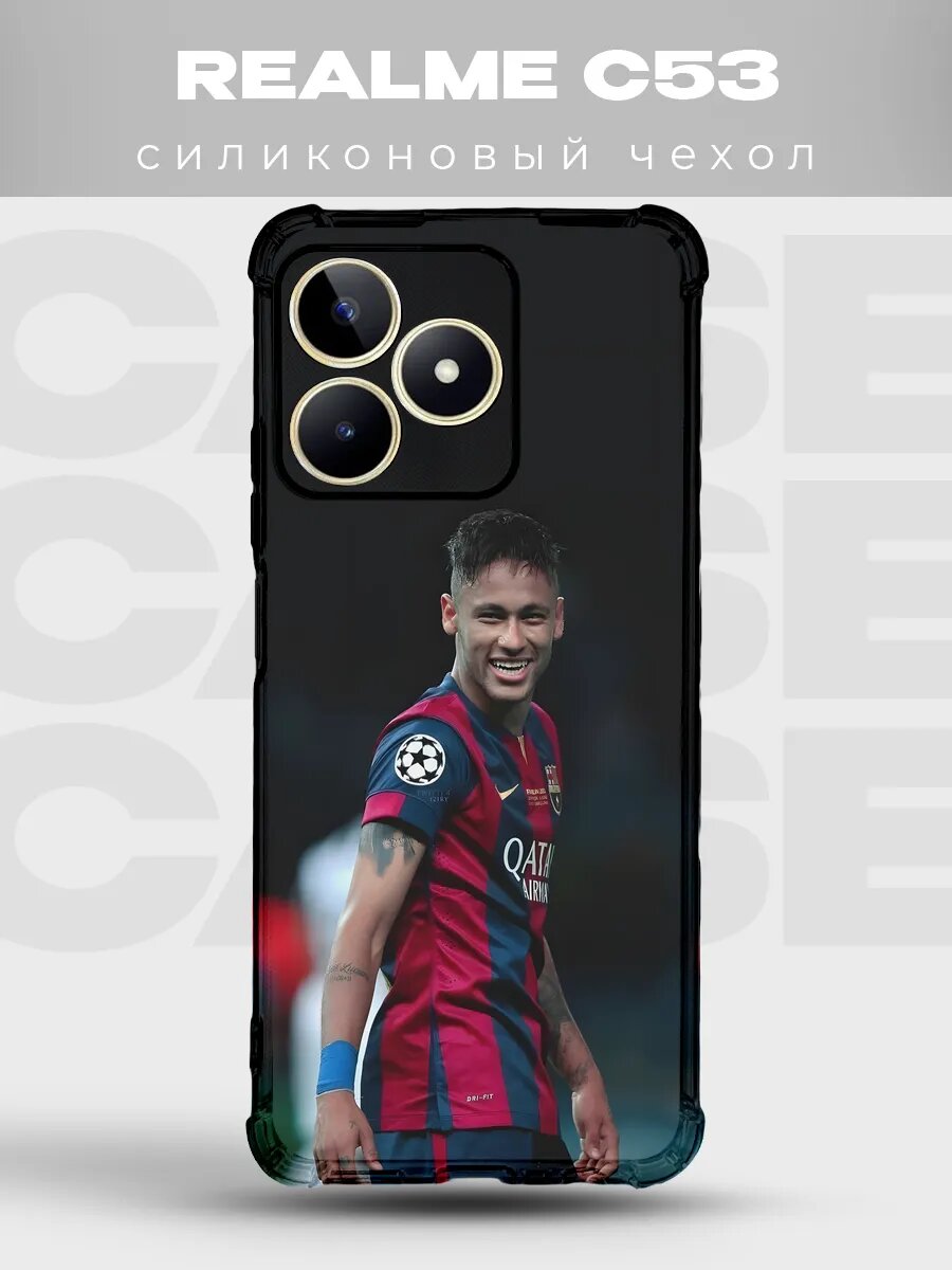 Чехол на Realme C53 Неймар Барселона