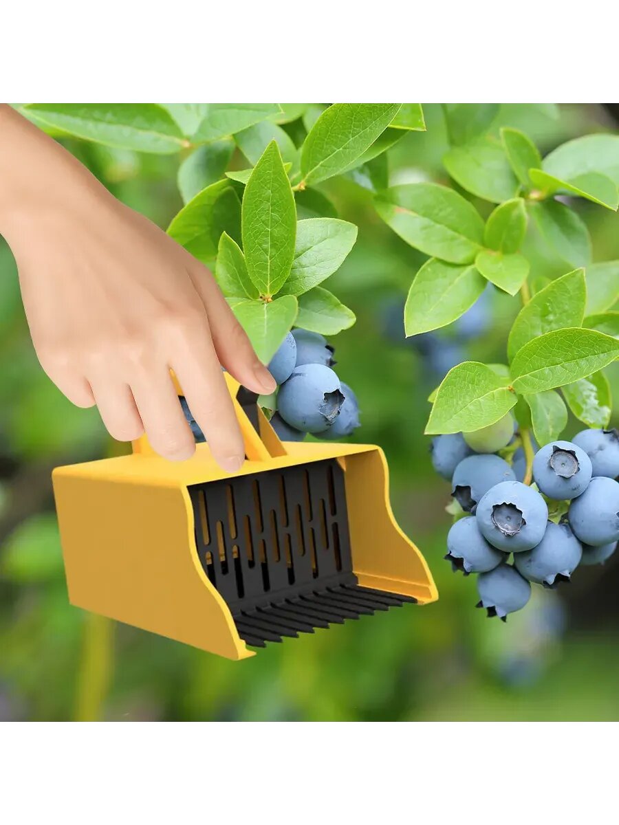 Грабли для ягод Blueberry с эргономичной ручкой