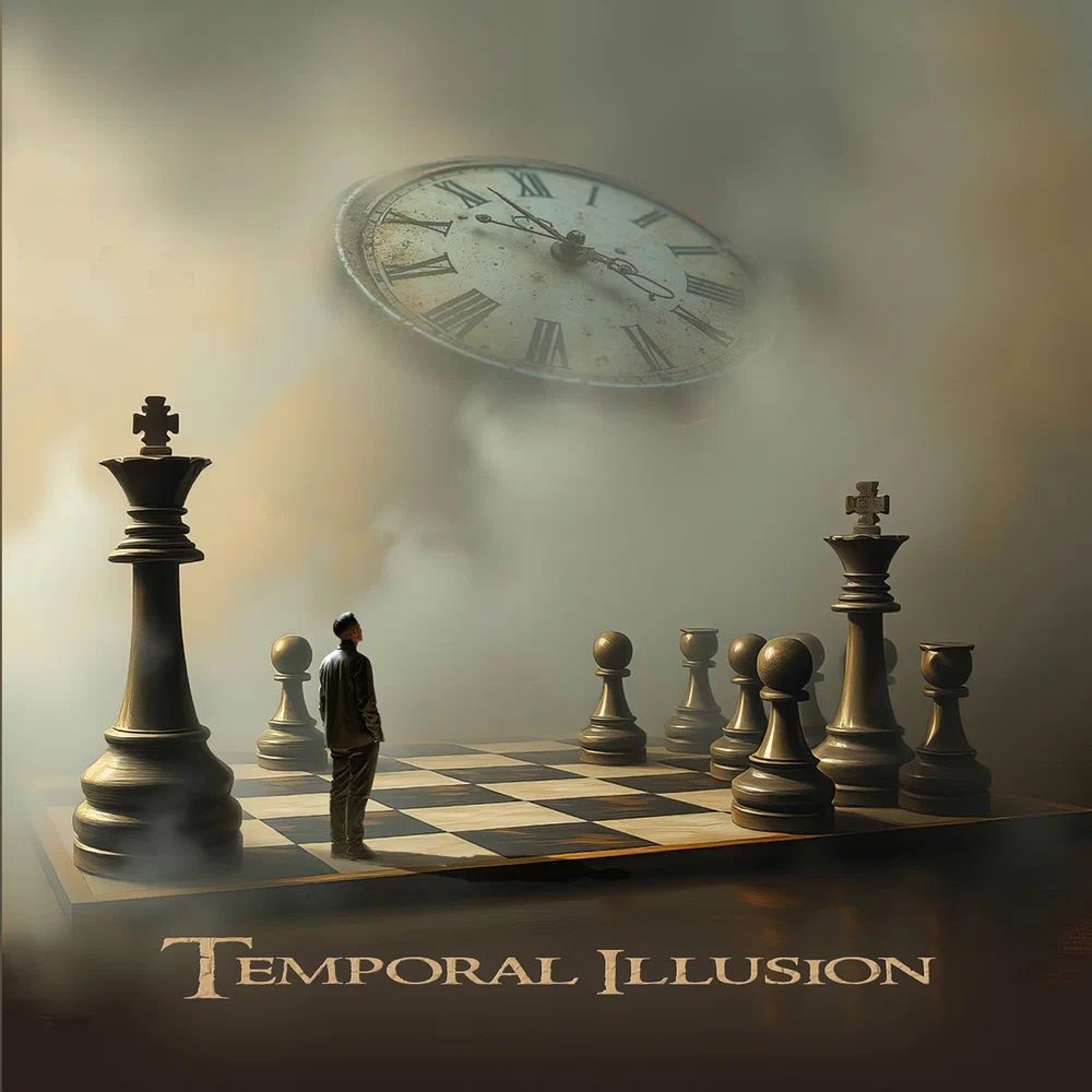 Rick Miller: "Temporal Illusion" + буклет 8 стр, Новинка 2026, рок (CD диск)