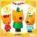 Игрушка для ванной оранжевого цвета из ПВХ пластизоля, 1 упаковка