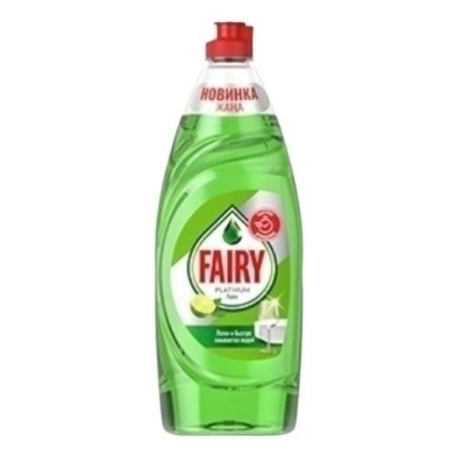 Жидкость для мытья посуды Fairy Platinum Лайм 650 мл