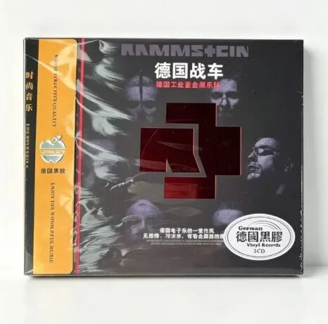 Rammstein 3CD сборник немецкого индастриал-метала, аудио CD для автомобиля и дома