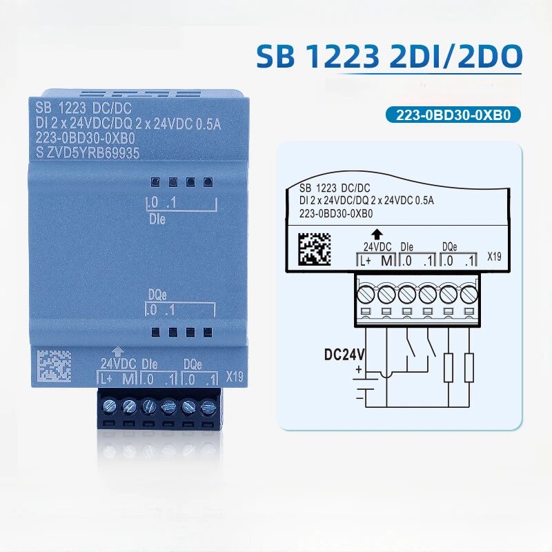 Сигнальная плата для Siemens S7-1200 RS485 RS232 SB 1223 2DI 2DO