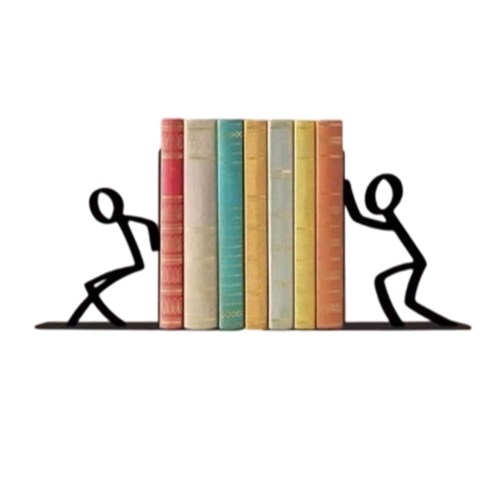 Набор металлических подставок для книг из железа с дизайном