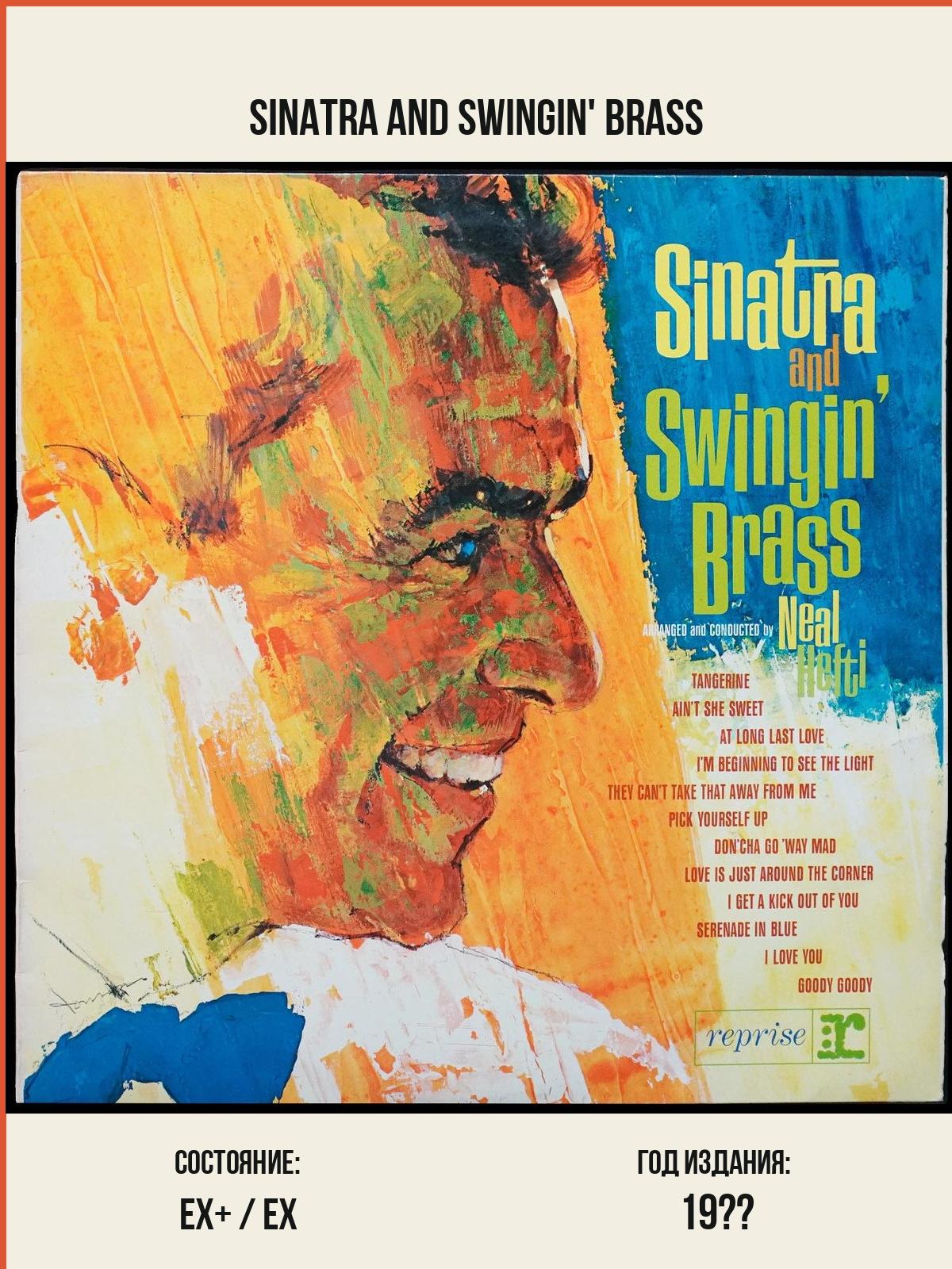 Виниловая пластинка Reprise Frank Sinatra – Sinatra And Swingin' Brass