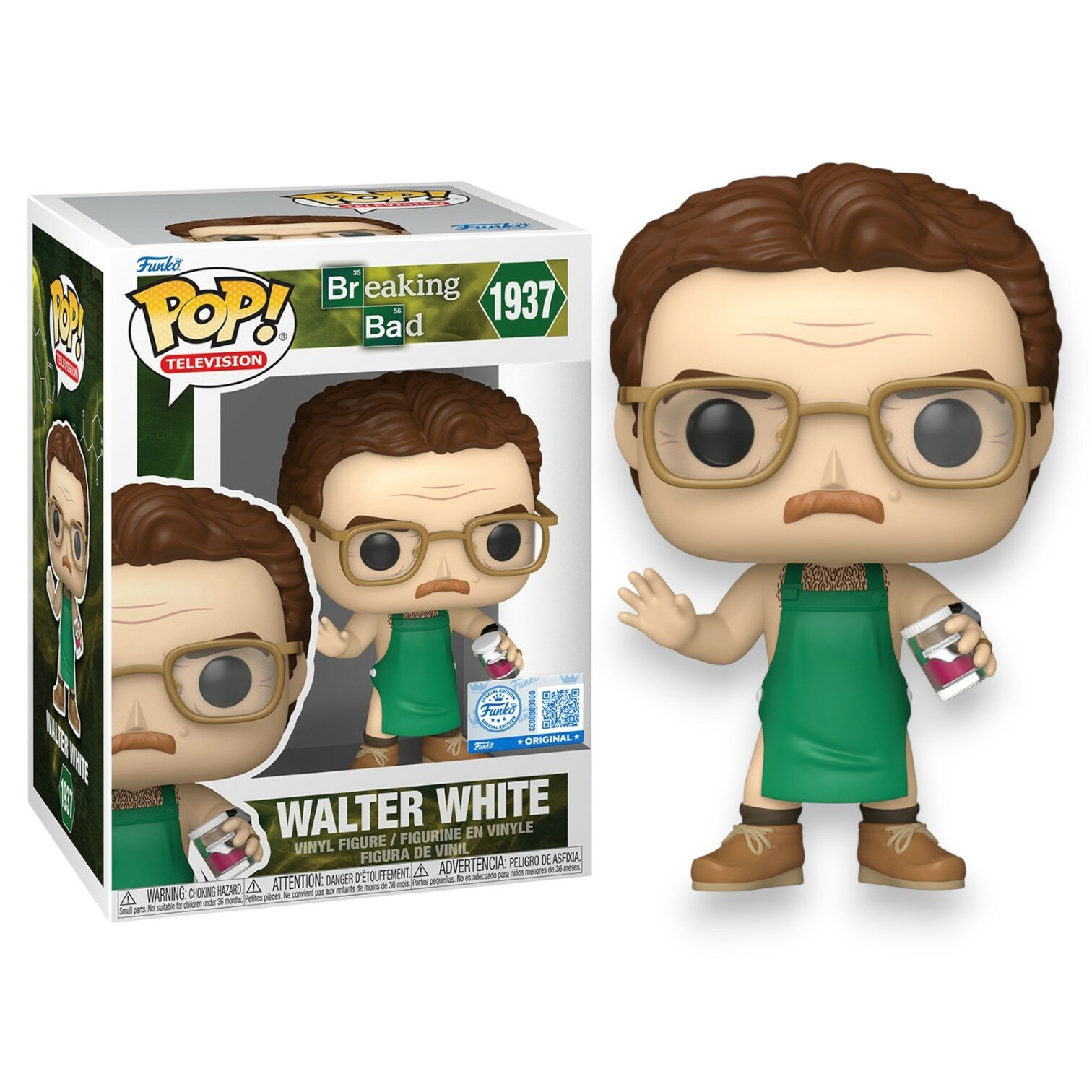 Фигурка Во все тяжкие Уолтер Уайт "Breaking Bad Walter White in Apron Exc" от Funko POP! 1937